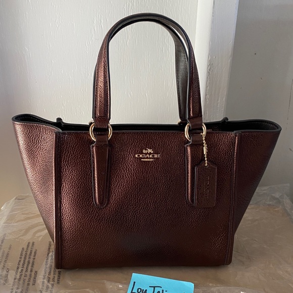 Coach | Bags | Coach 3832 Mini Crosby Carryall Bronze | Poshmark